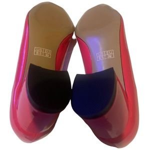 Wayderns | Shoes | Wayderns Womens Square Toe Pink Megenta Metal Buckle ...